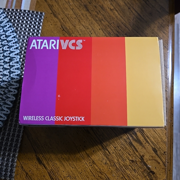 atari | Video Games & Consoles | Atari Vcs Wireless Classic Joystick Red And Yellow | Poshmark